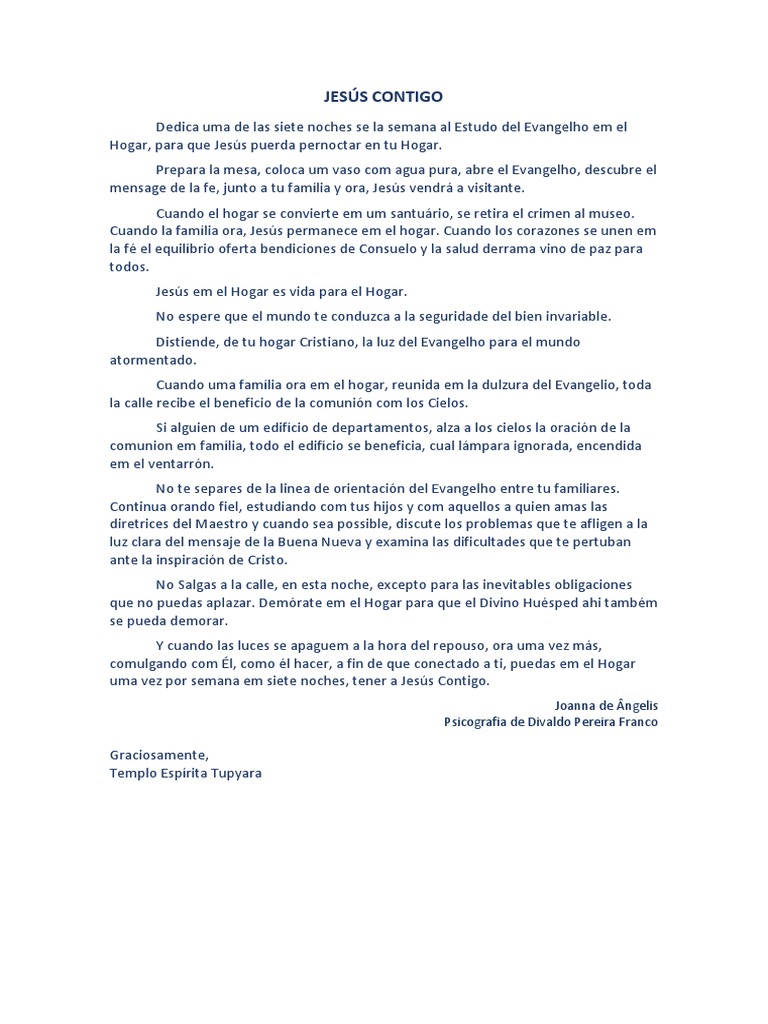 Jesús_Contigo | PDF