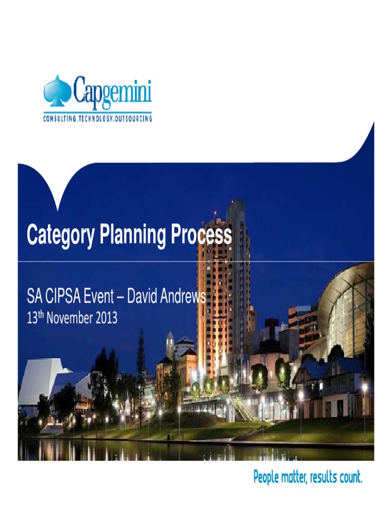 Category Planning Process SA CIPSA Presentation Nov 13 Final | PDF ...