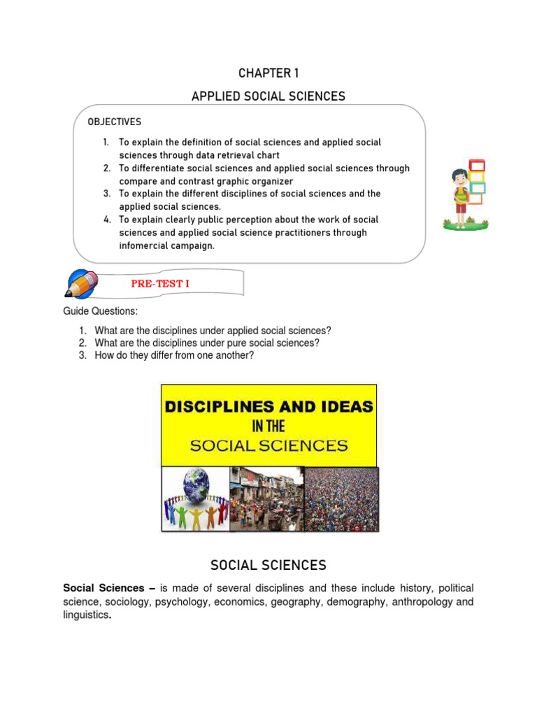 Chapter 1 Applied Social Science | Download Free PDF | Social Sciences | Sociology