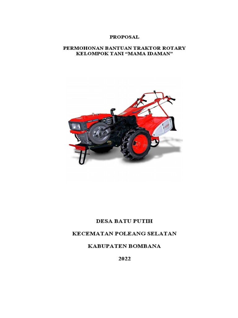 Proposal Mesin ROTARI | PDF | Teknologi & Rekayasa