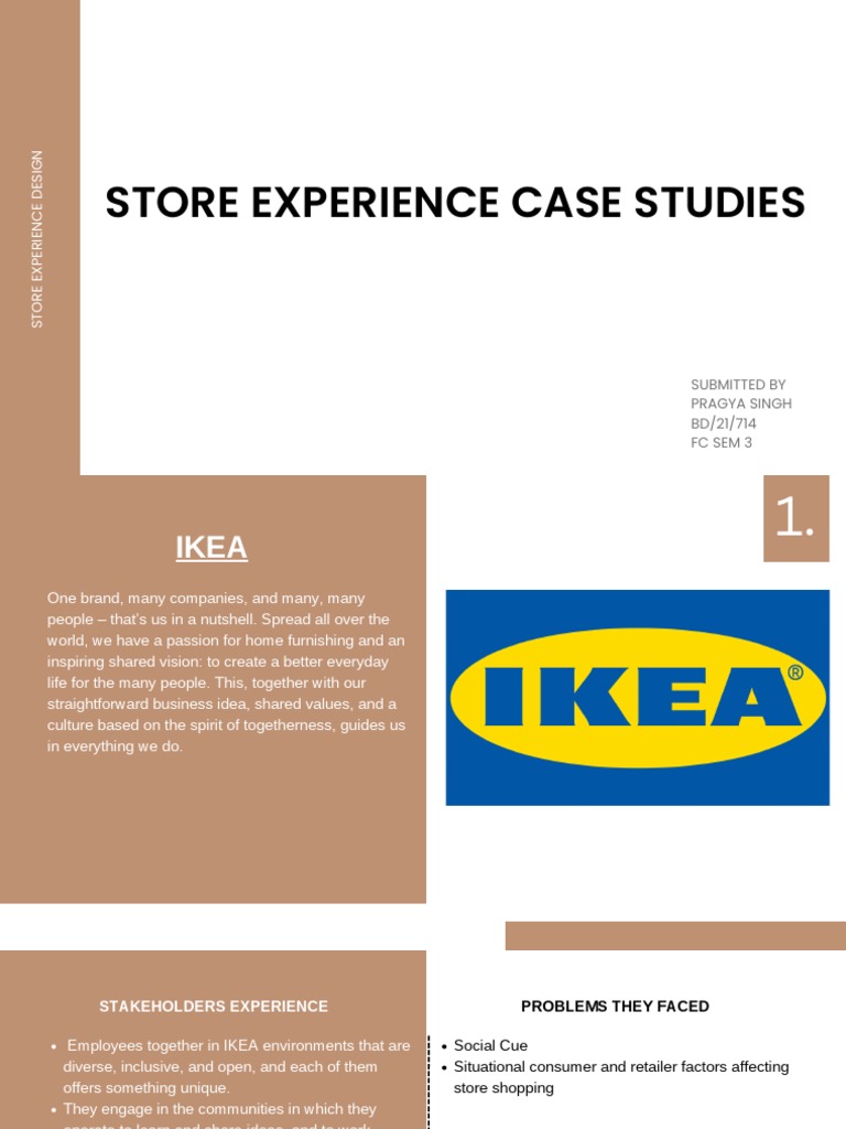 Store EXperince Case Studies | PDF | Retail | Starbucks