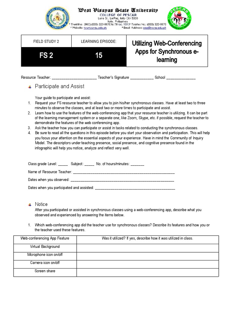 FS 2 Episode 15 | PDF | Teachers | Learning