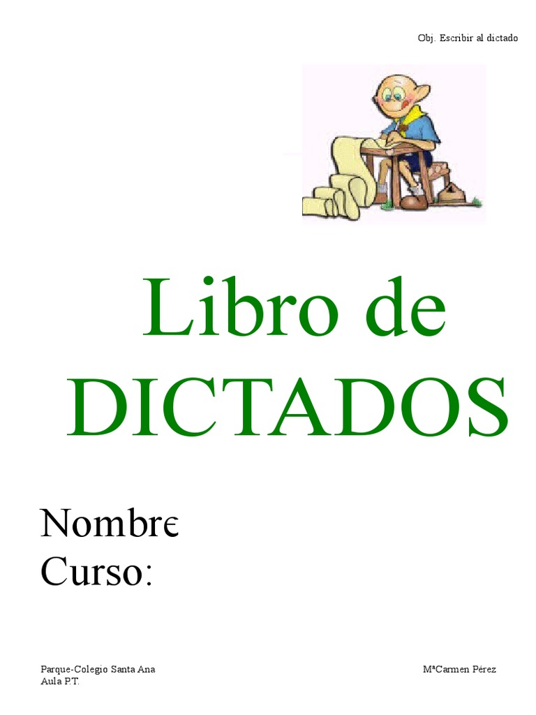 Libro de Dictados | PDF