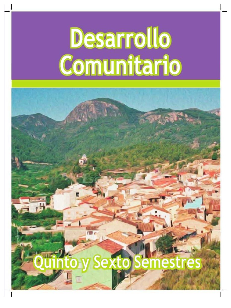 Desarrollo Comunitario | PDF | Análisis FODA | Planificación