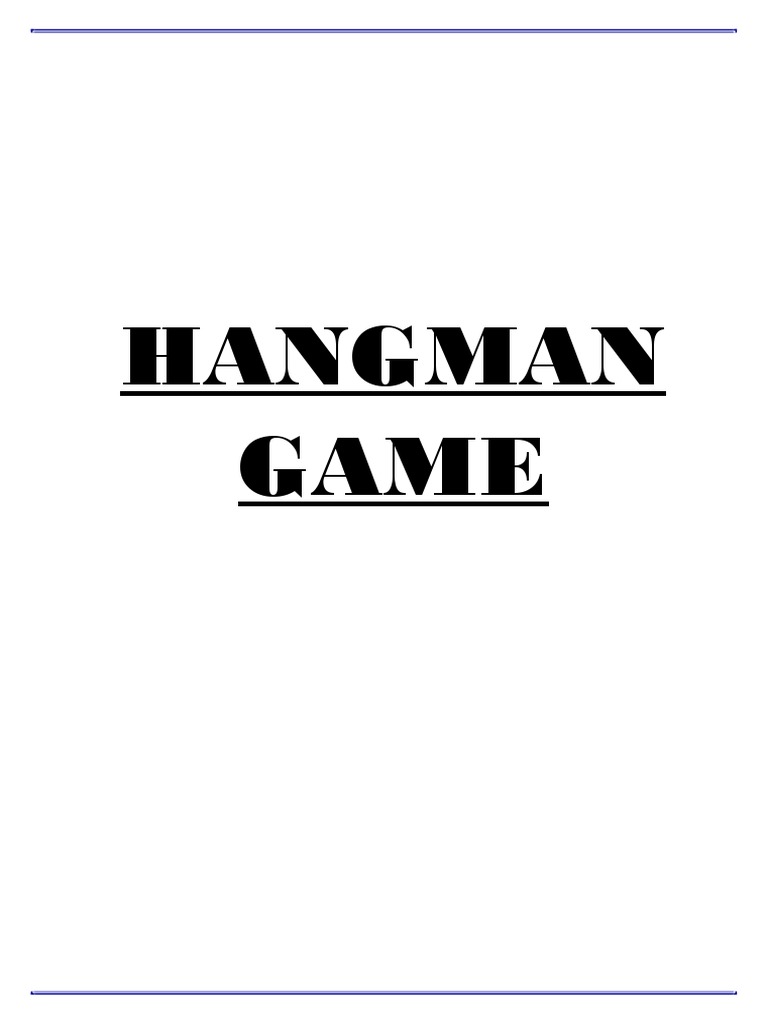 Hangman Project Pdf Pdf Python Programming Language Application Software 5350