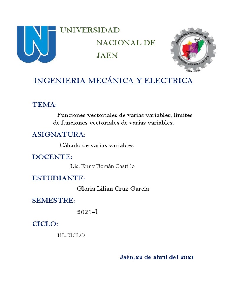 Gloria Lilian Cruz García - Calculo. V.V - s05 | PDF | Integral ...