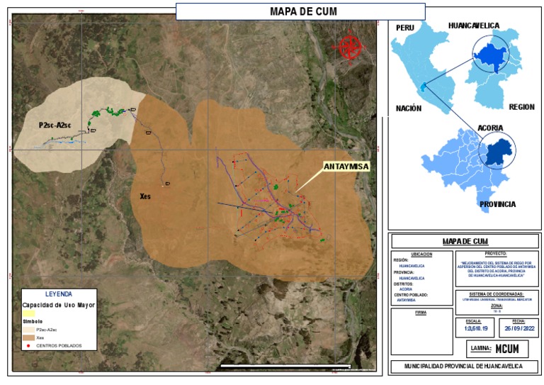 Mapa de Capacidad de Uso Mayor | PDF