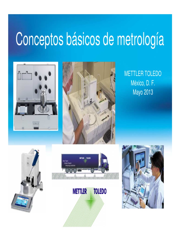 Conceptos Básicos de Metrologia MTMX MAYO-2013 (Modo de Compatibilidad) | PDF | Metrología ...