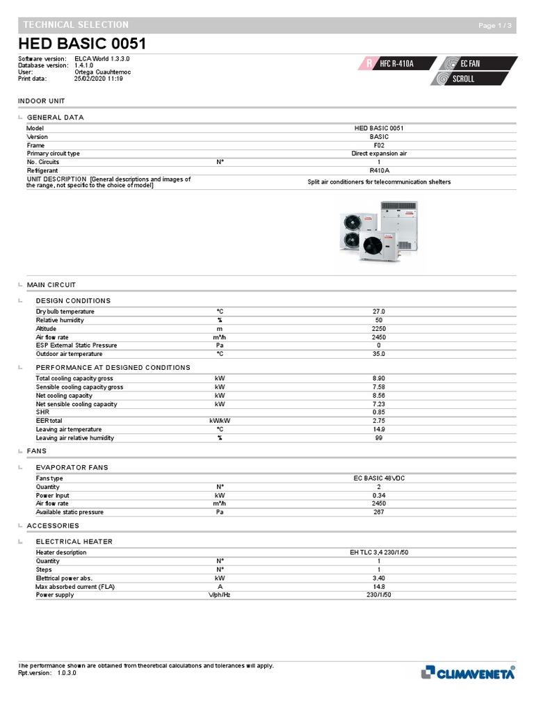 Hed - Basic - 0051 CDMX | PDF | Decibel | Humidity