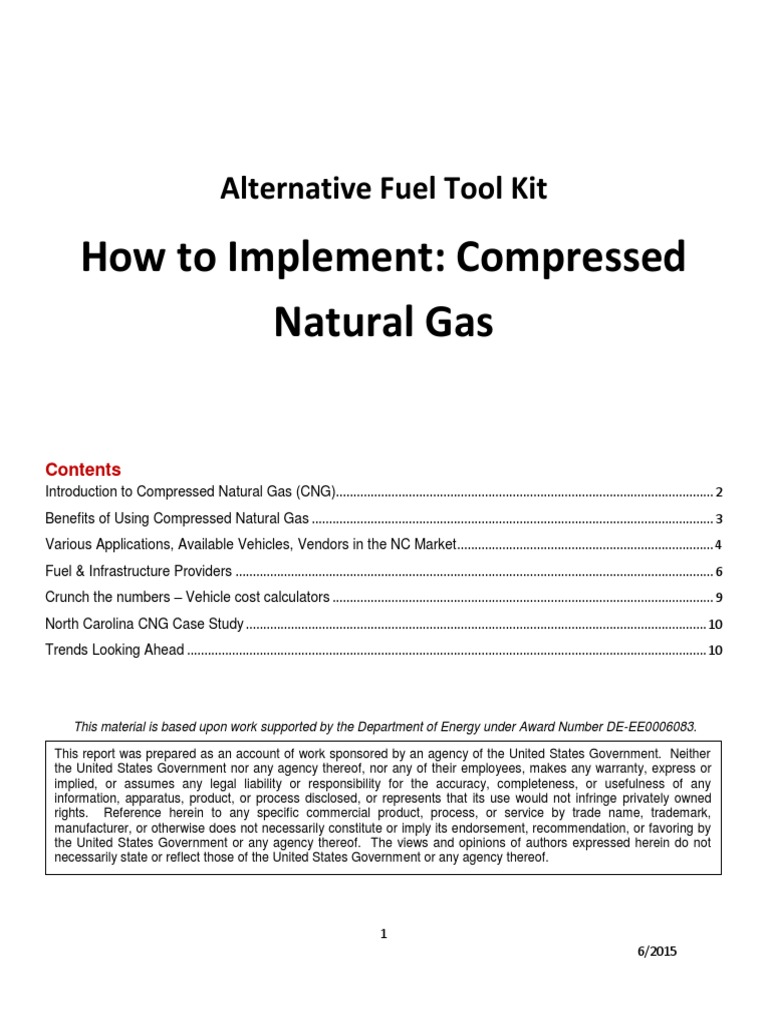 An Introduction to Implementing Compressed Natural Gas (CNG) as an ...