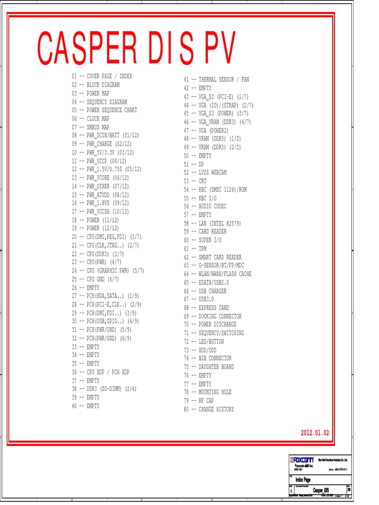 Casper-Dis CR HPB MV MB v1 | PDF | Computer Hardware | Computer Engineering