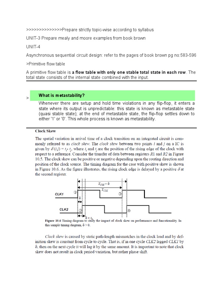 Race Condition | PDF | Electronic Engineering | Digital Electronics