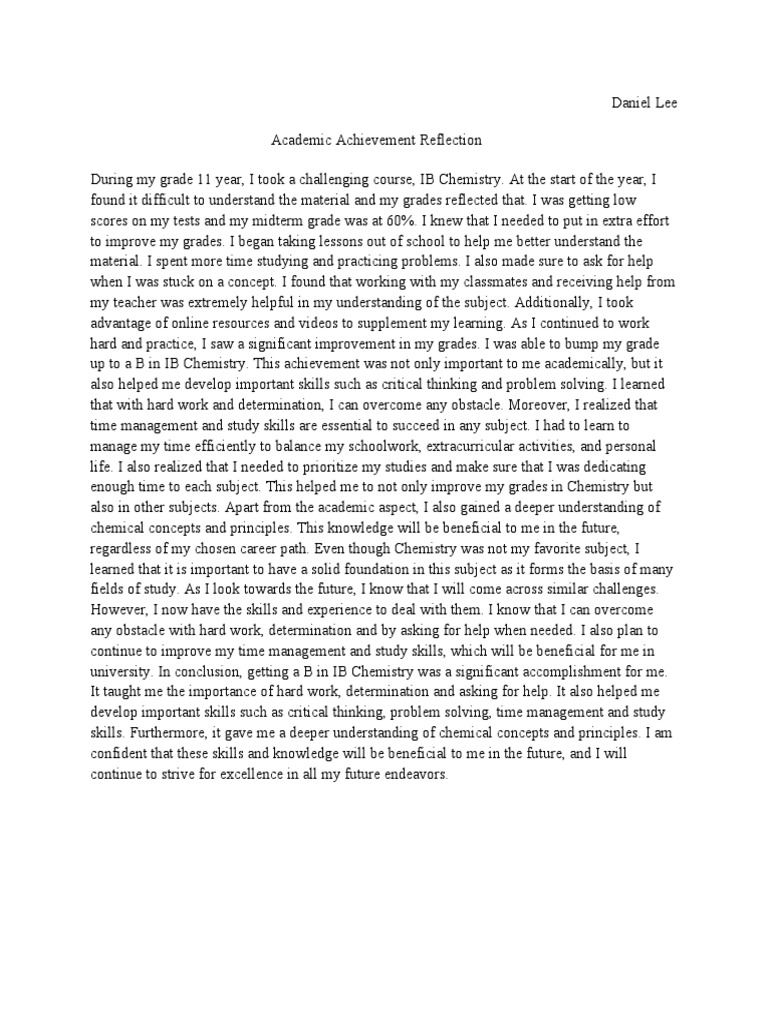 High Schooler's Journey to Success | PDF | Critical Thinking | Thought