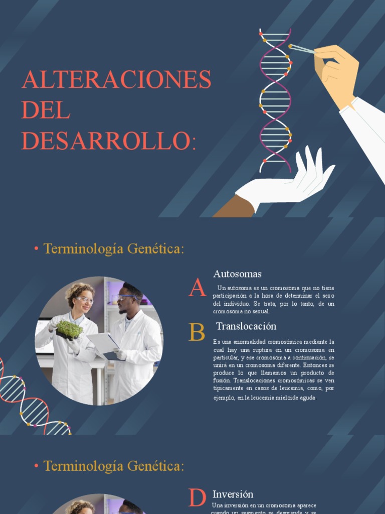 ALTERACIONES | PDF | Cromosoma | Deleción (Genética)