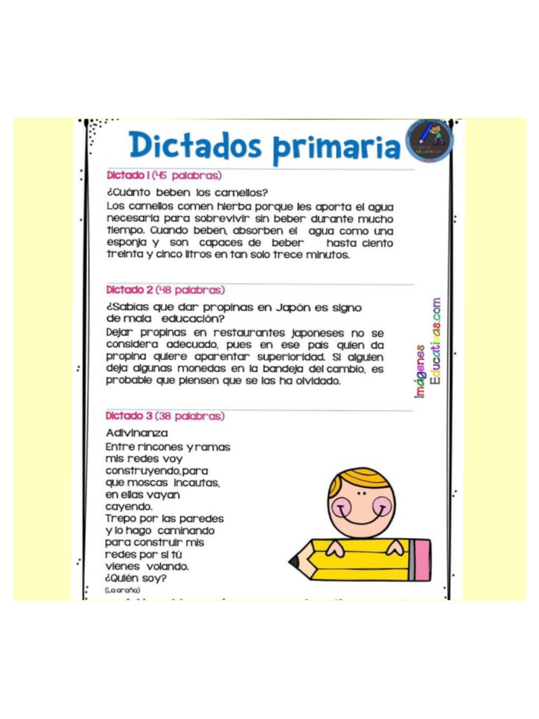 Dictados | PDF
