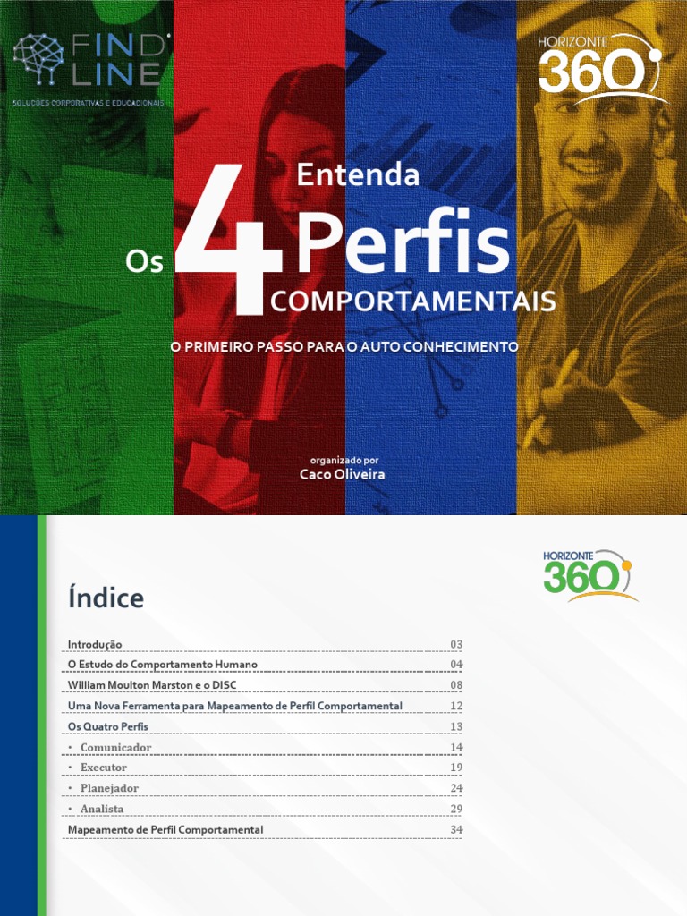 Ebook - Entenda Os 4 Perfis Comportamentais | PDF | Comportamento ...