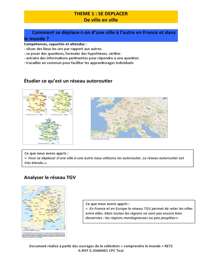 Transport Urbain et Interurbain en Europe | PDF | Autoroute | Aéroport
