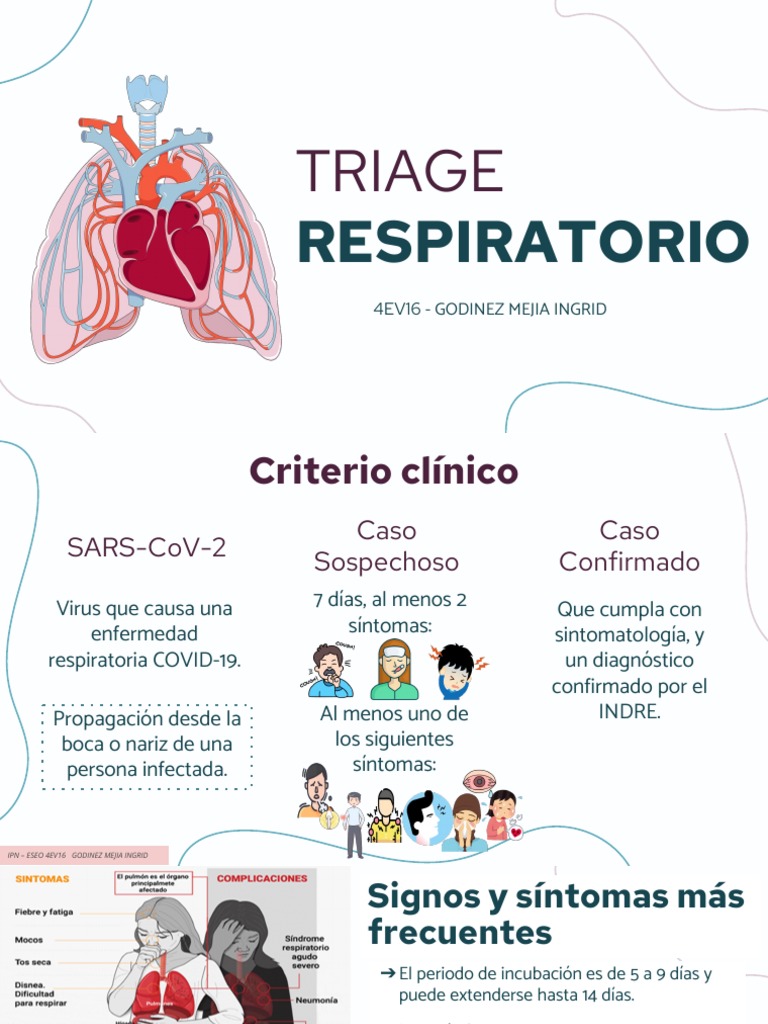 Triage Respiratorio 2 | PDF | Salud pública | Medicina CLINICA