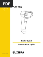 Pistola Li4278 Quick Start Guide Es | PDF | USB | Teclado