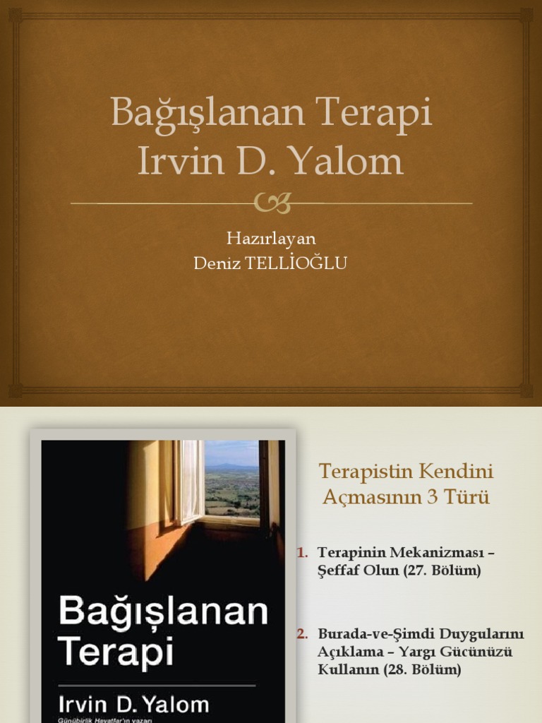 Bağışlanan Terapi | PDF