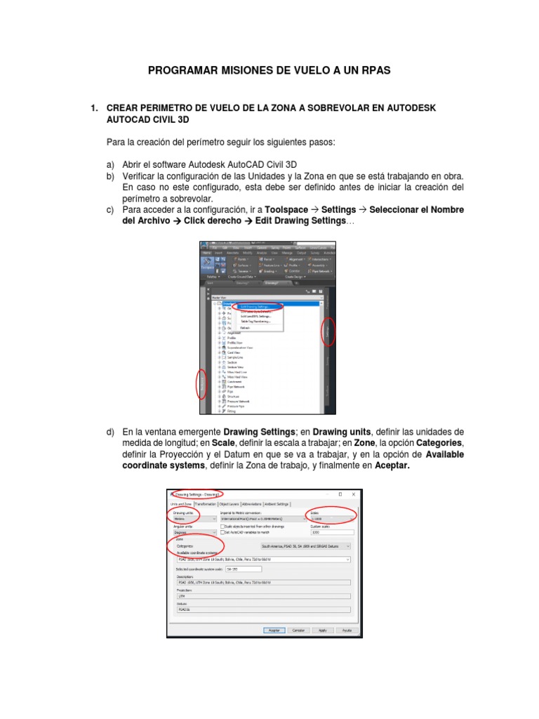 Guia Programacion de Vuelo | PDF | Archivo de computadora | Cad automático