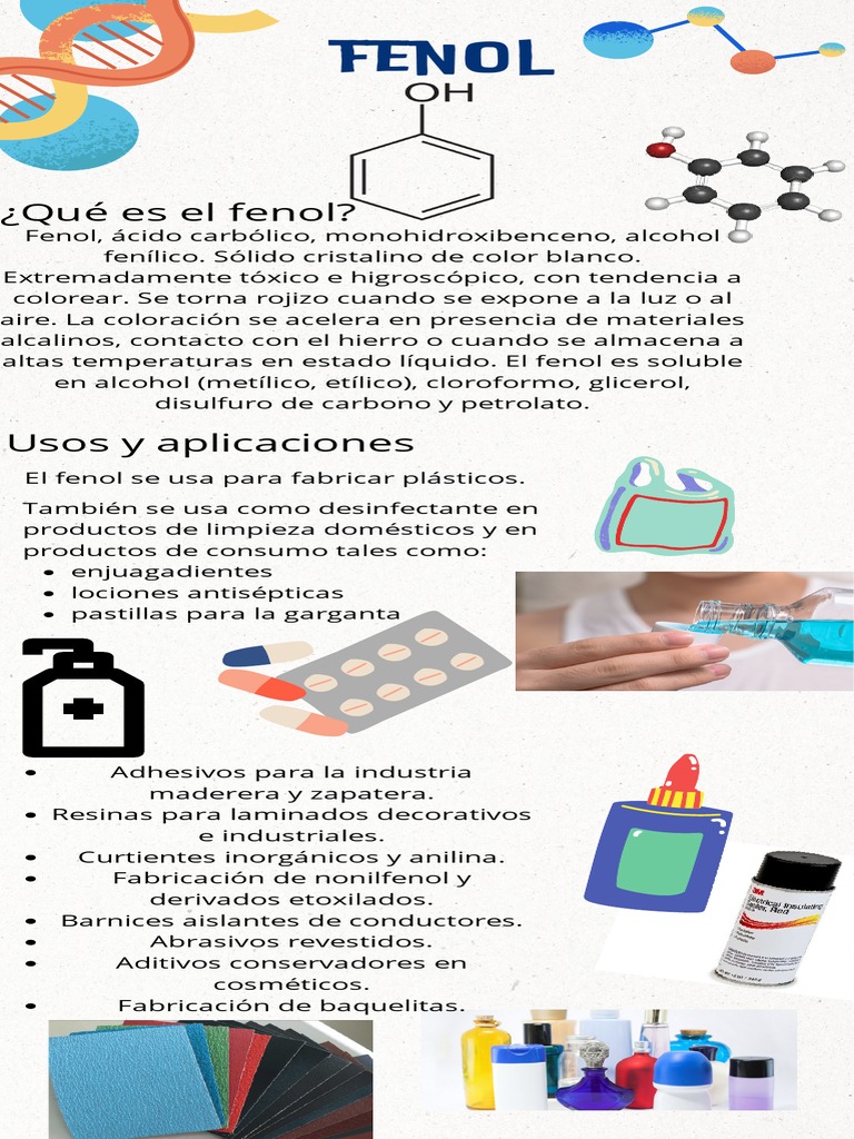 Fenol Uso y Aplicaciones | PDF