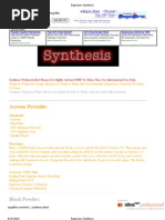 Synthesis of RDX | PDF | Nitric Acid | Acid