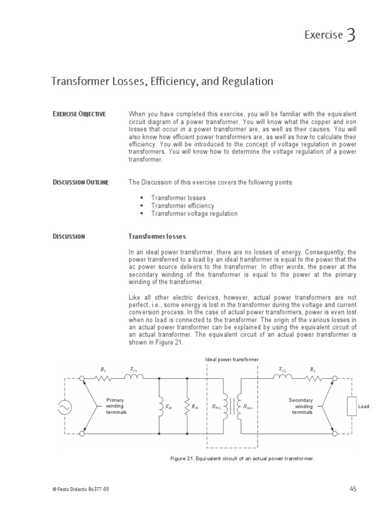 Experiment 4 OL | PDF | Transformer | Alternating Current