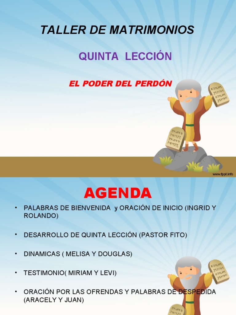 EL PODER DEL PERDON 5ta LECCION | PDF | Perdón | Pecado EL PODER DEL PERDON 5ta LECCION | PDF | Perdón | Pecado