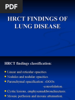 HRCT Chest Basic Interpretation | PDF | Lung | Medical Specialties