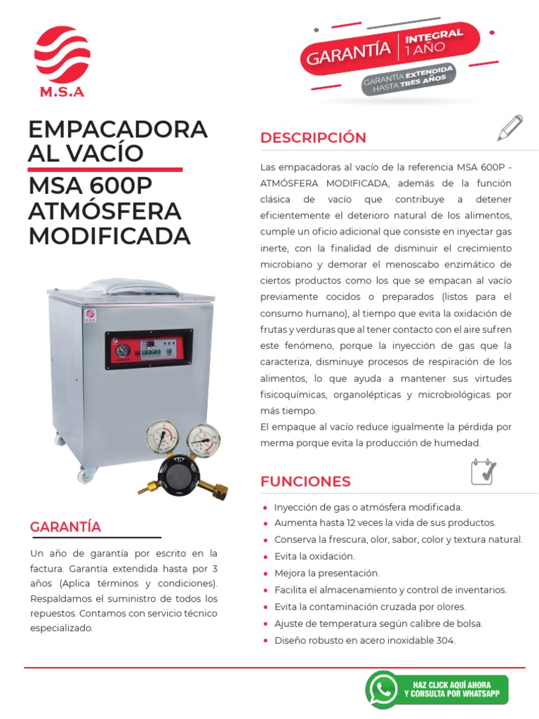 MSA 600P MSA Atmosera | PDF | Alimentos | Naturaleza