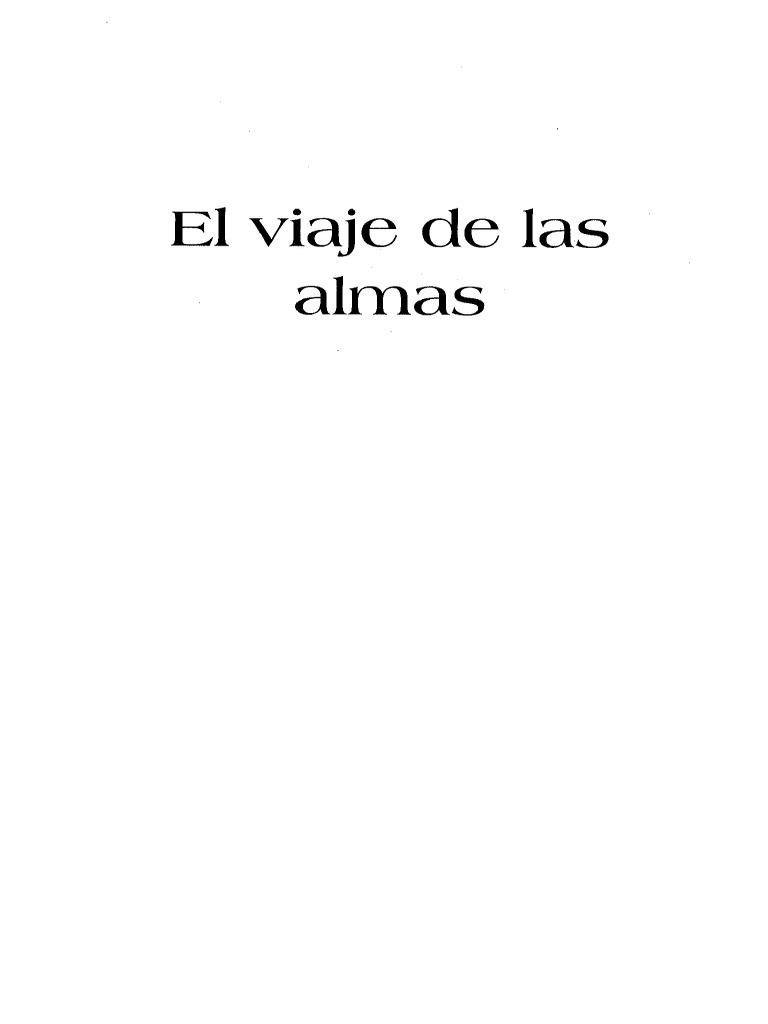 El Viaje de Las Almas | PDF