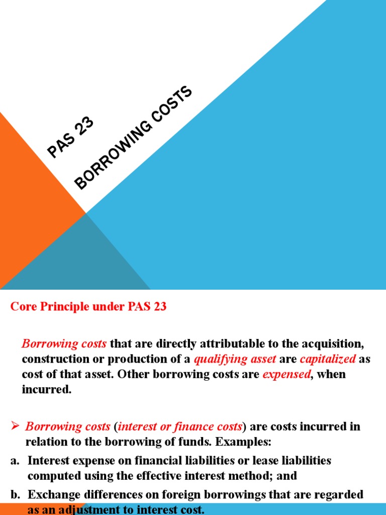 Pas 23 | PDF | Debt | Expense