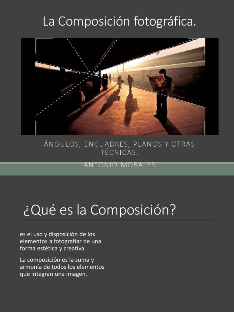 Técnicas de Composición Fotográfica | PDF | Composición (artes visuales)