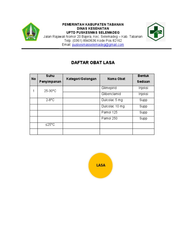 List Lasa | PDF