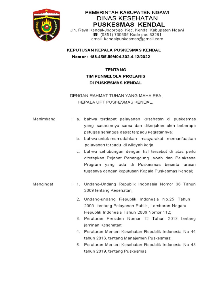SK Tim Prolanis | PDF