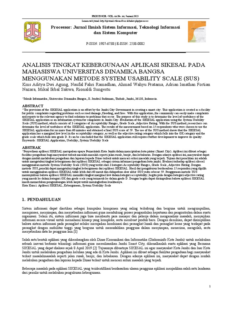 Jurnal Kelompok 5 | PDF | Computer Science | Information Science