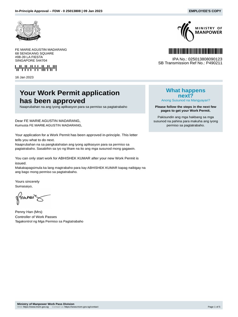 Ipa Approval Helpers | PDF