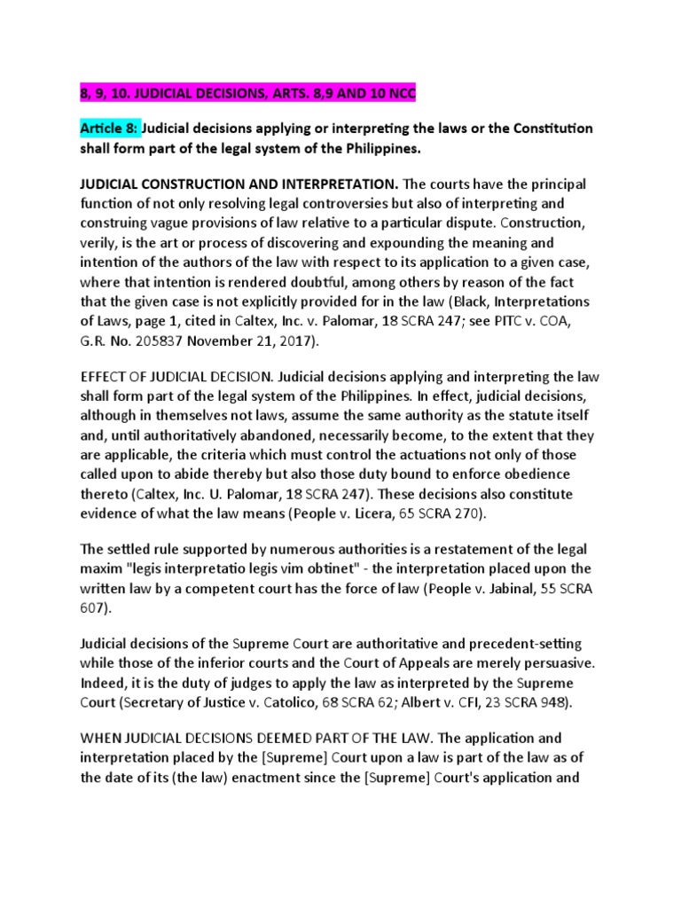 Article 8, 9, 10 | PDF | Supreme Court Of The United States | Judiciaries