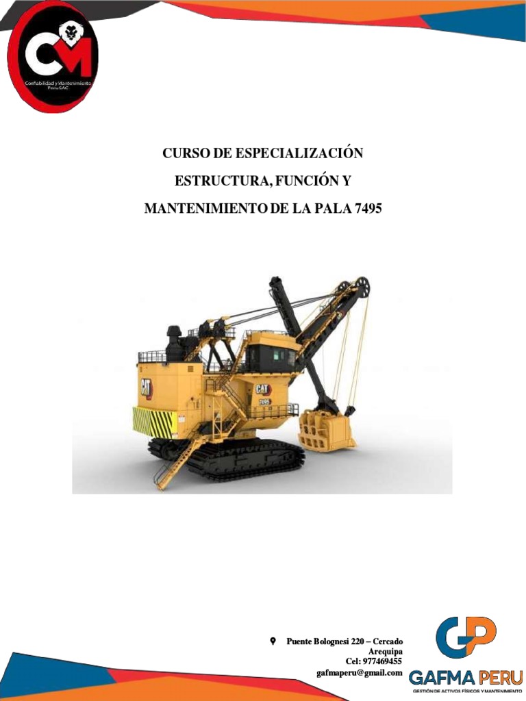 Brochure Pala Eléctrica 7495 CAT-8 - Online | PDF | Ingeniería de ...