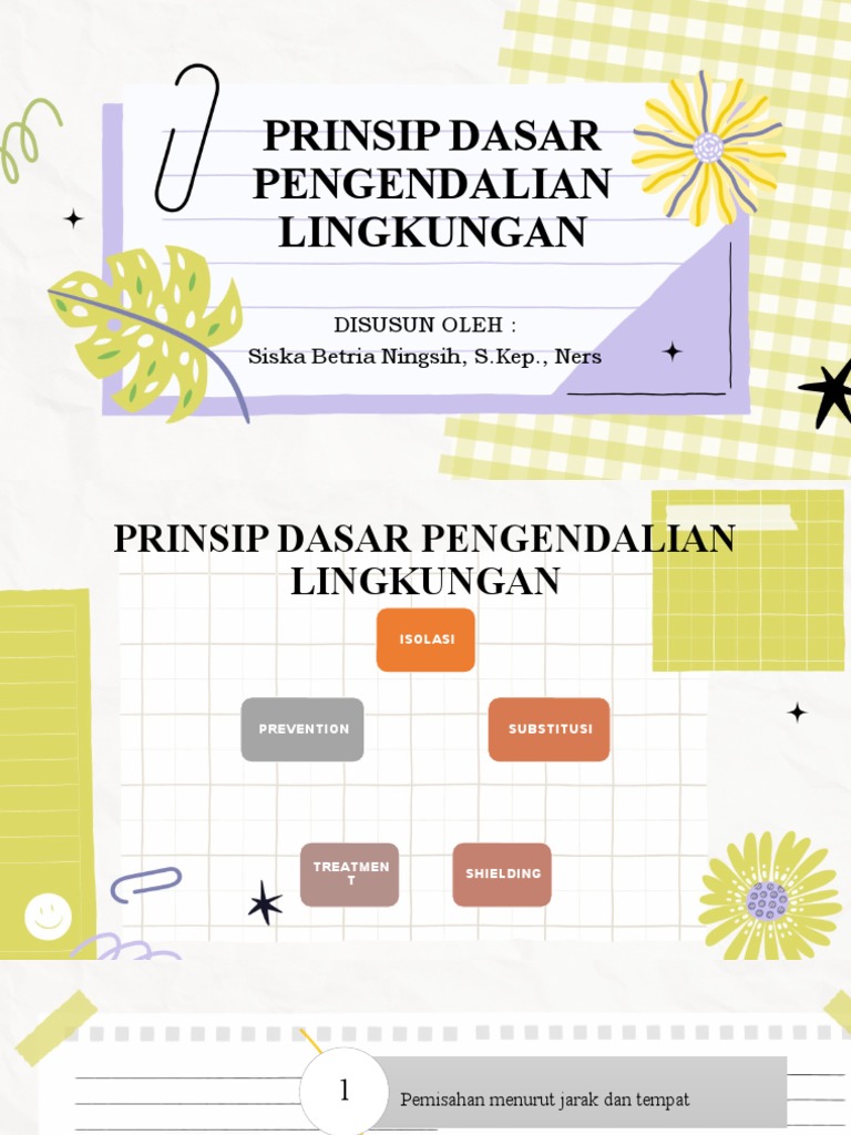 Prinsip Dasar Pengendalian Lingkungan | PDF