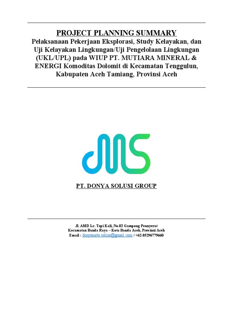 Project Summary | PDF