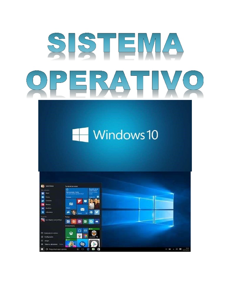 Sistema Operativo 2022 | PDF | Hardware de la computadora | Windows 10