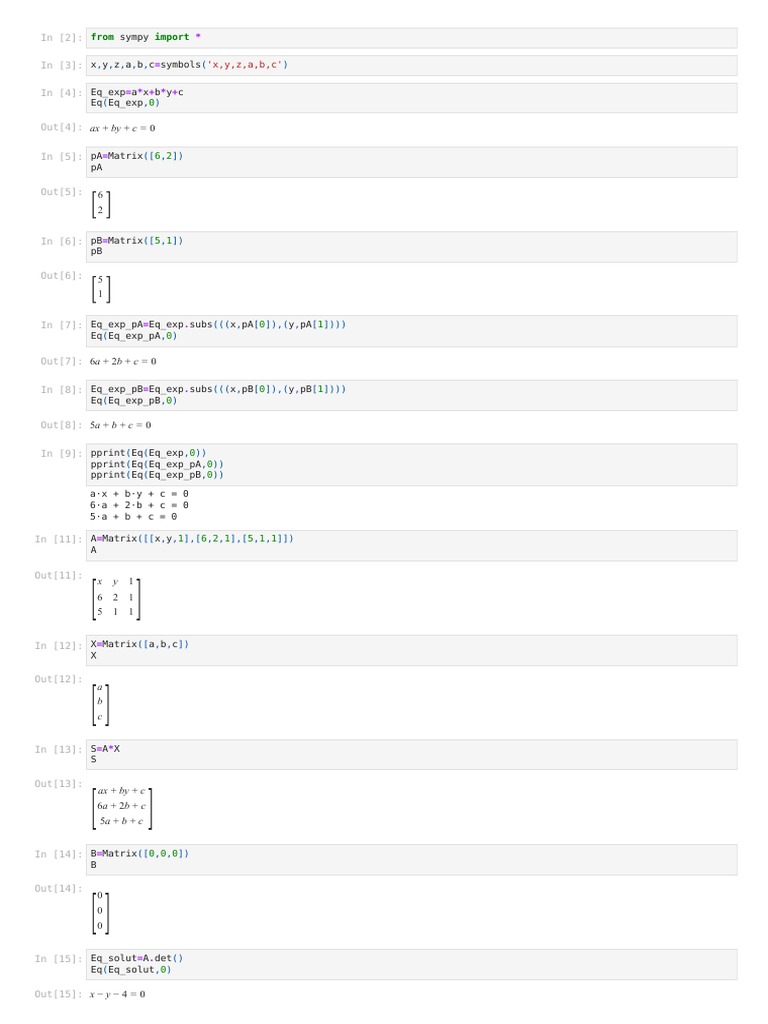 TP Algebre Lineaire Exo1 | PDF