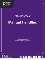 Manual Handling Presentation Handout | PDF