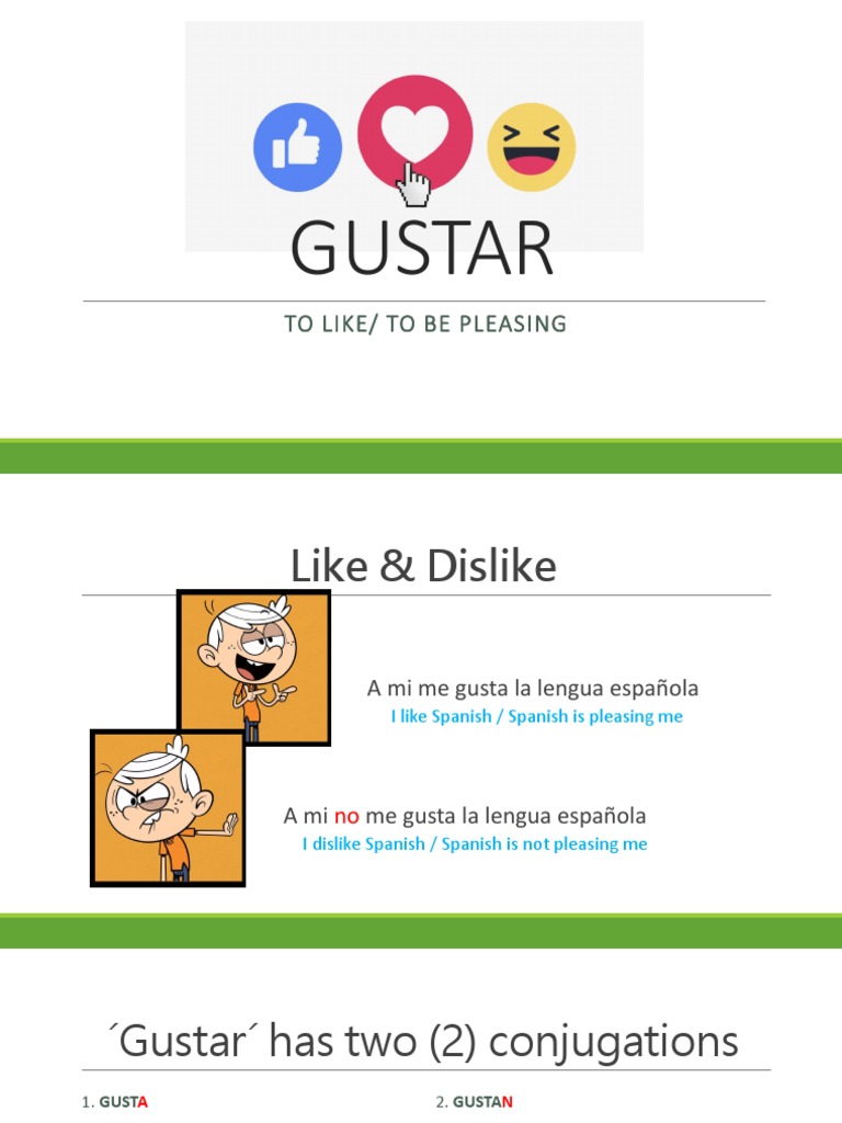 Gustar | PDF