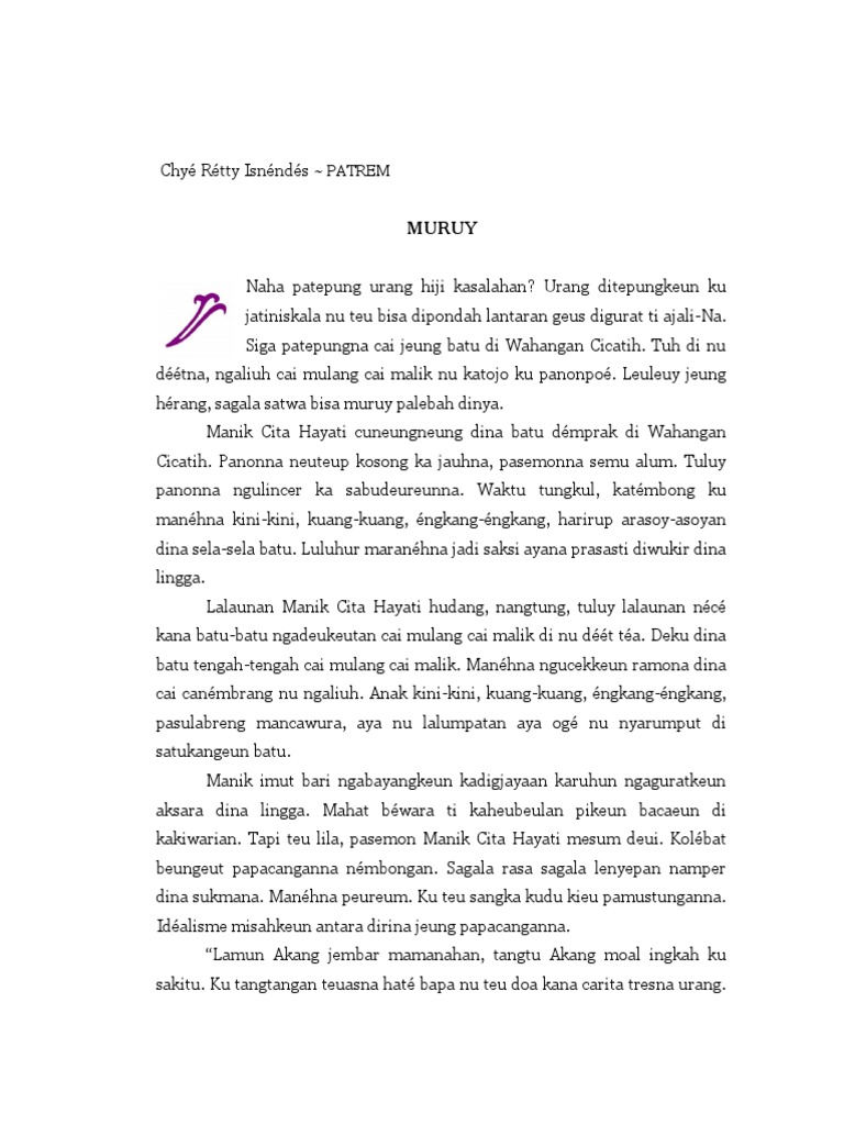 Carpon Chyé Rétty Isnéndés - Muruy | PDF