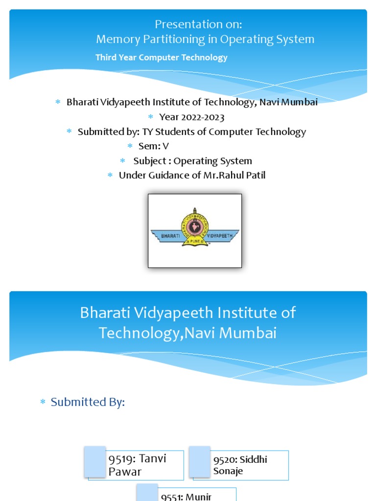 OSY Microproject | PDF | Process (Computing) | Computer Memory