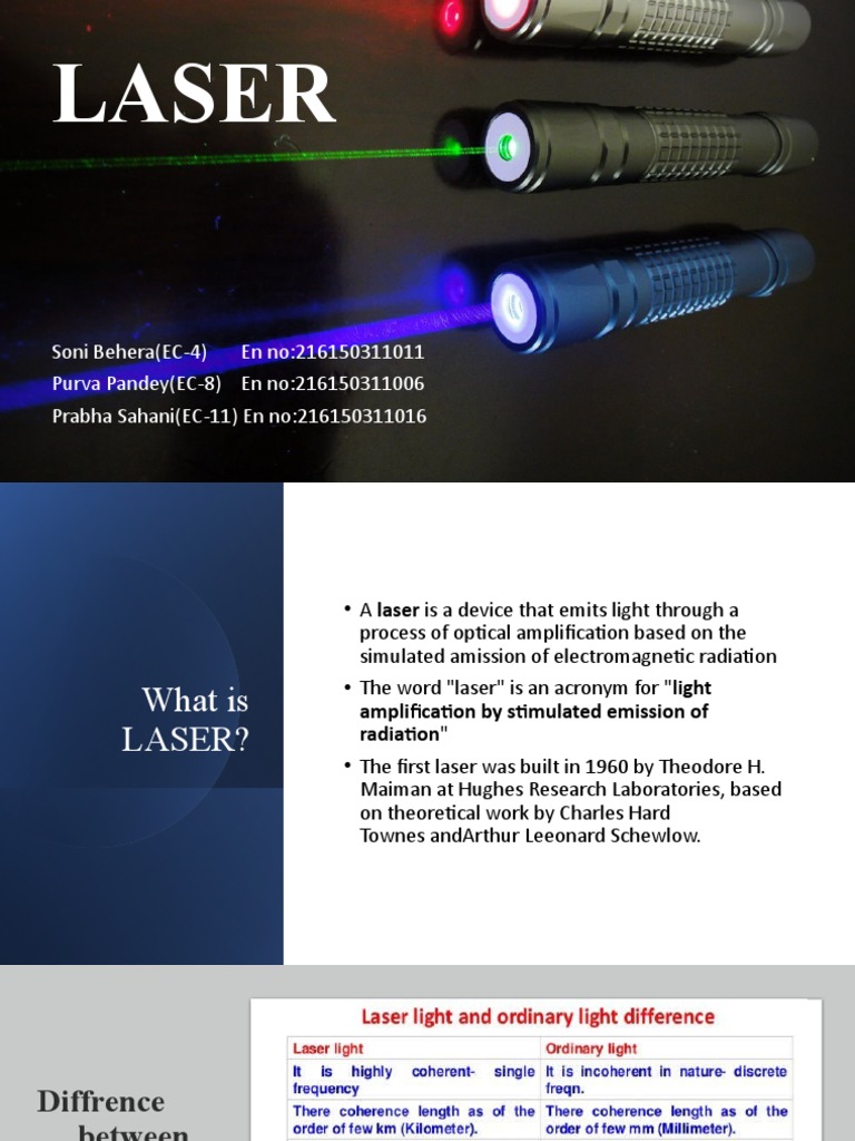 Understanding LASER Technology | PDF | Laser | Light