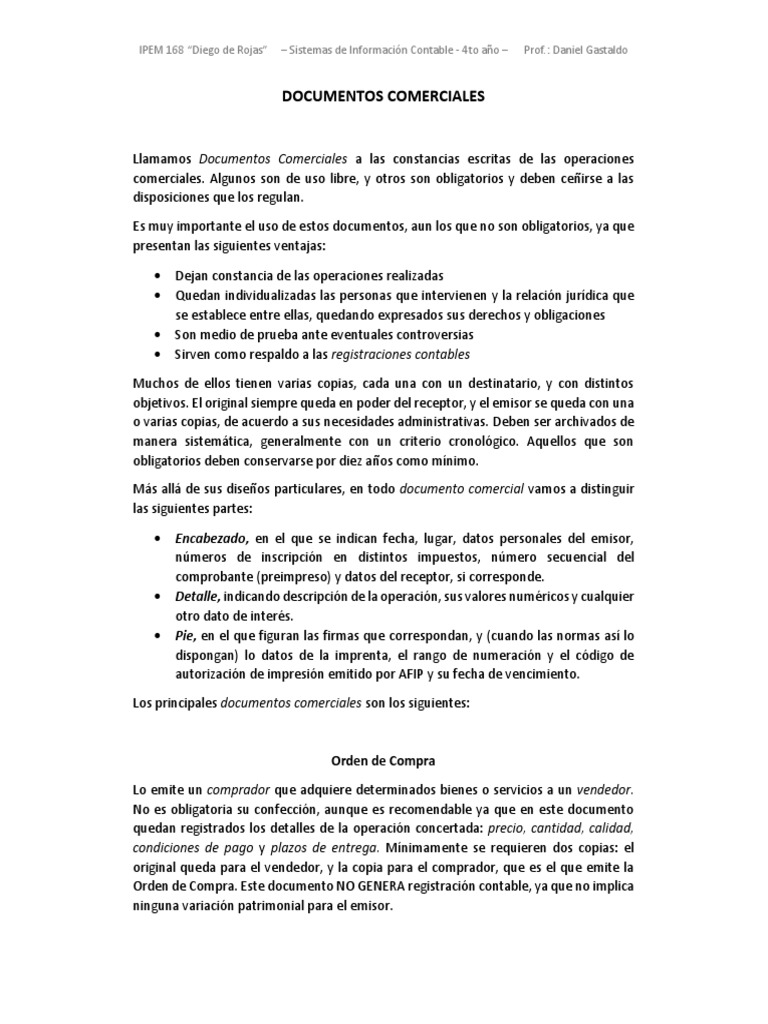 DOCUMENTOS COMERCIALES 4to | PDF | Cheque | Bancos